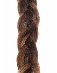 Extension de Cheveux Brun Acajou