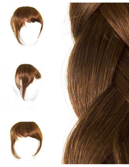 Extension à Clip : La Frange en Cheveux Naturels à Cliper